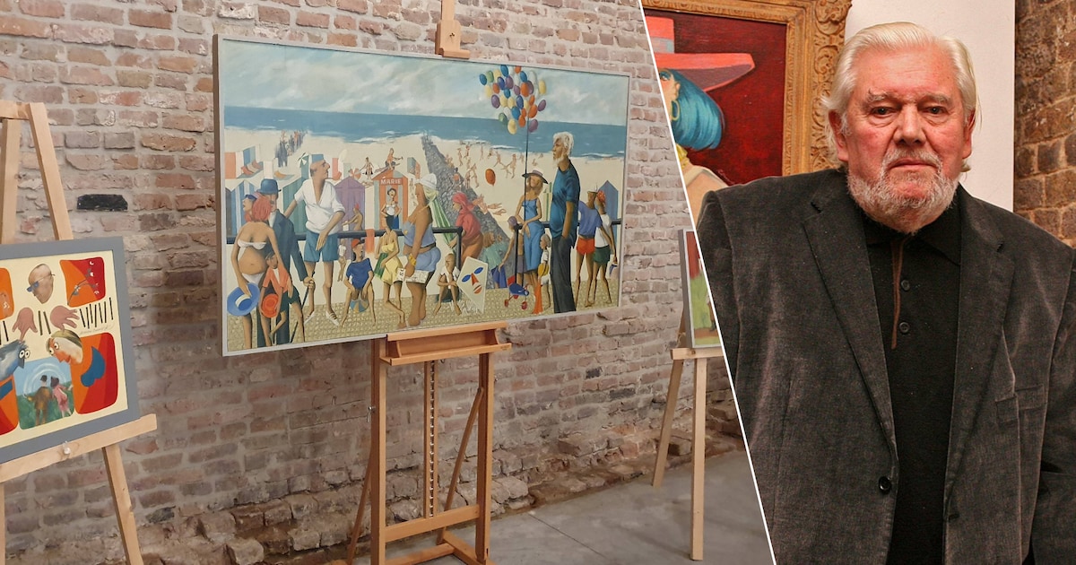 Kunstenaar Romain Coemelck krijgt postuum eerbetoon, op dag dat hij 95 ...