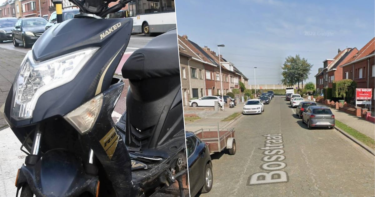 Bromfietser vlucht voor politie en knalt tegen woning in Ekeren ...