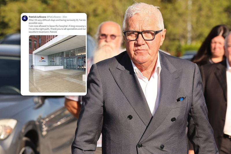 Patrick Lefevere (70) lag meer dan drie weken in het ziekenhuis: “De ...