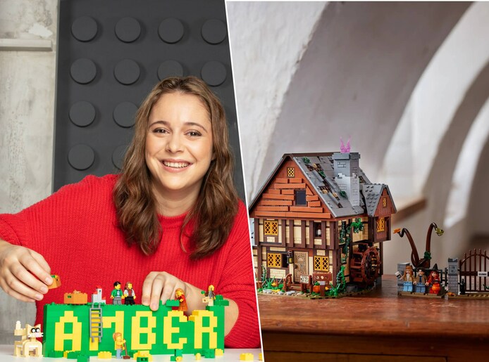 Amber (26) ontwerpt als eerste Belgische fan LEGO-bouwset: “2.316 ...