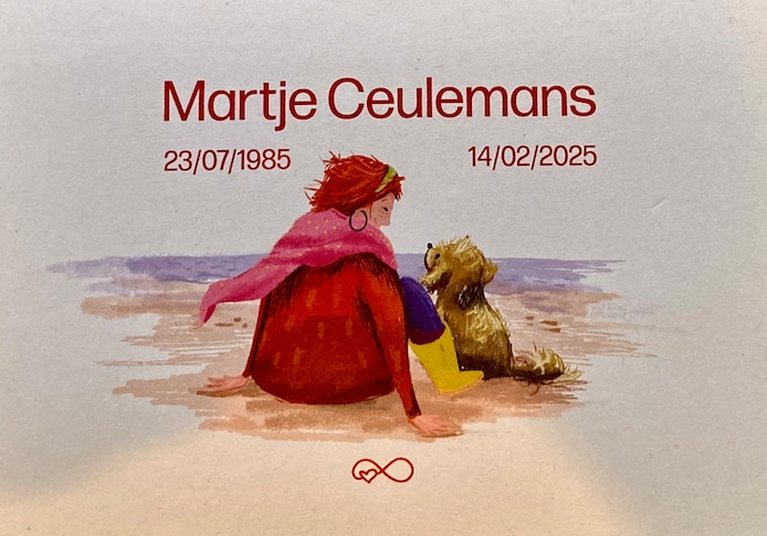 Leuven neemt op indrukwekkende wijze afscheid van Martje Ceulemans (39) in Het Depot: “Als ...