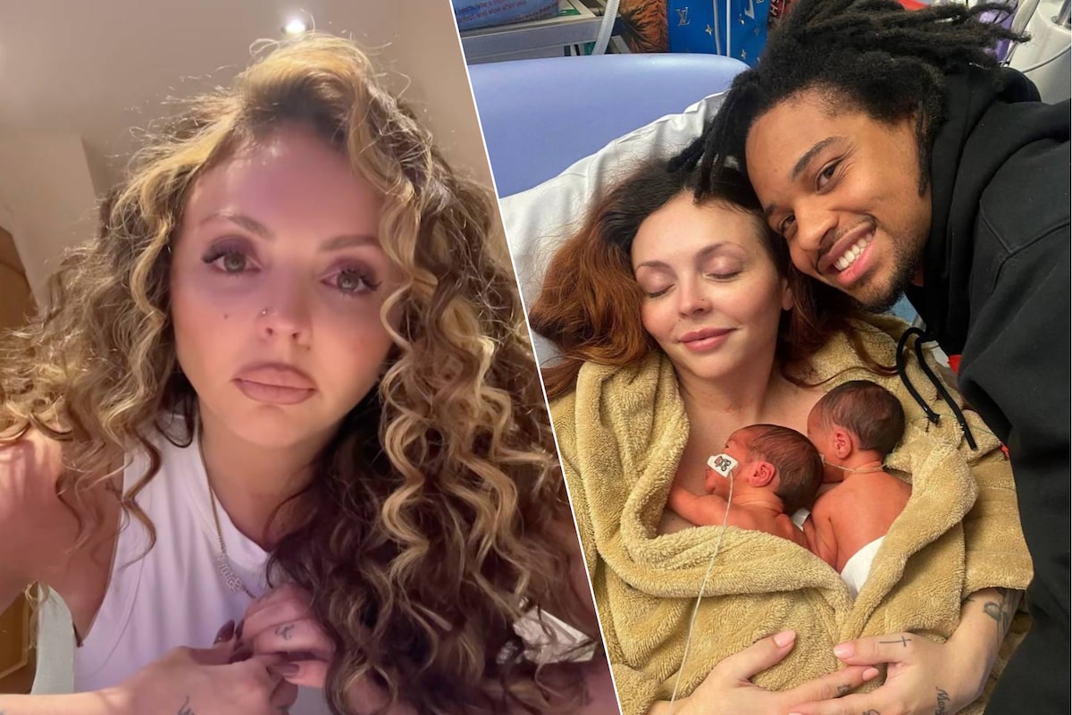 Tweeling van voormalig Little Mix-zangeres Jesy Nelson heeft zeldzame ...