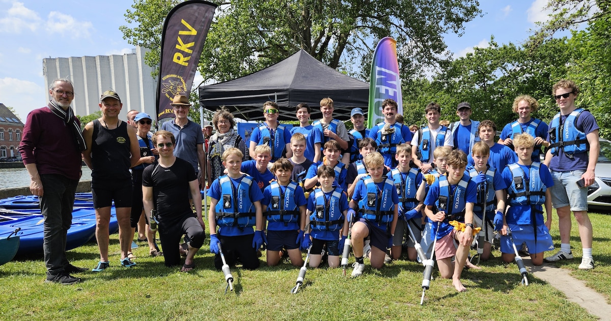 Groen Izegem organiseert succesvolle River Cleanup: “Elk stukje afval ...