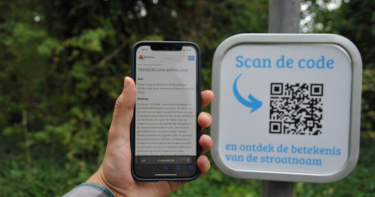 Tien nieuwe straten krijgen QR-code met link naar Rotselaarse ...