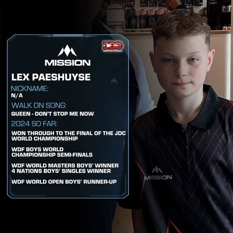 “Ik ga school niet vergeten”: Lex Paeshuyse (13) kroont zich voor ogen van Luke Littler tot ...