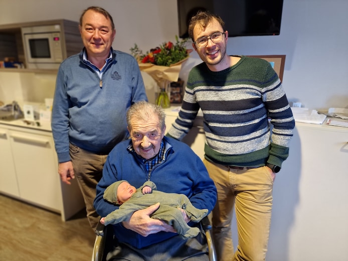 Mil Verhoeven vervolledigt viergeslacht in Halle-Zoersel | Zoersel | hln.be