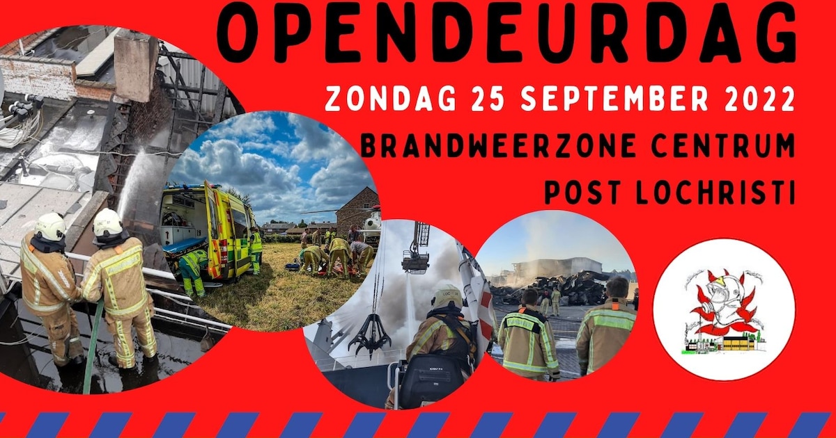 Brandweerzone Centrum Post Lochristi houdt zondag opendeurdag | Lochristi | HLN.be