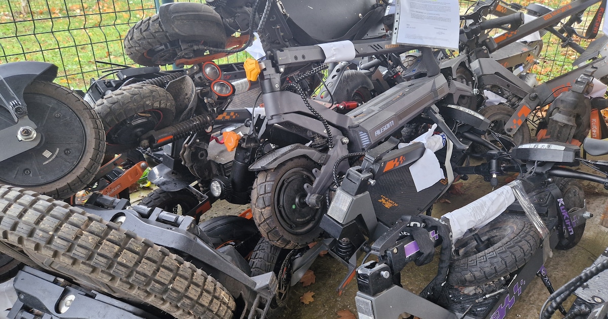 Politiezone Zennevallei neemt 66 e-steps in beslag: “Wie te snel rijdt ...