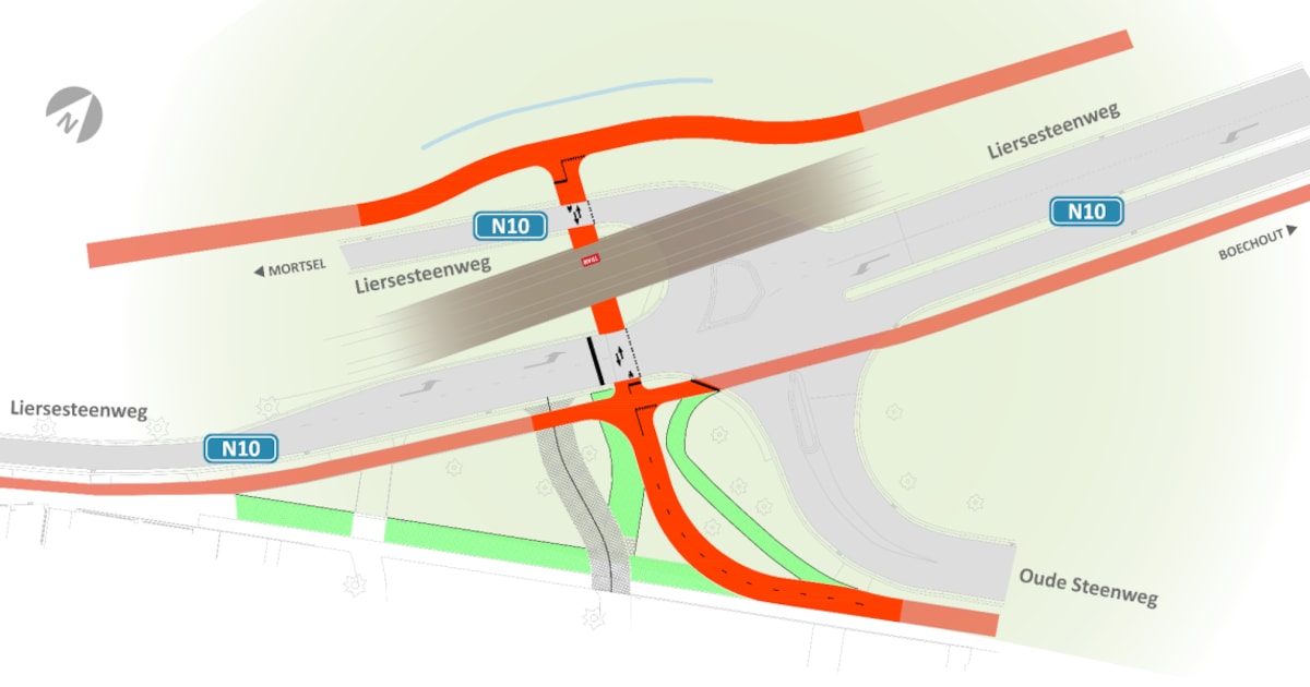 Kruispunt Liersesteenweg en Oude Steenweg krijgt veiligere ...