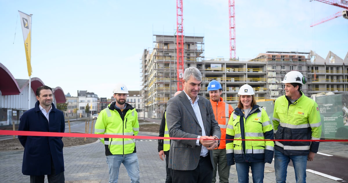 Na acht maanden gaat nieuwe straat open in de Damwijk: “Een enorme ...