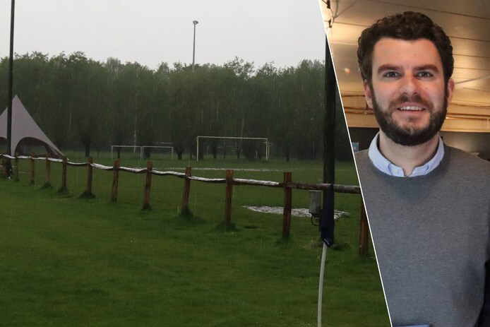 “Hij schopte zo hard als hij maar kon op het hoofd van die speler ...