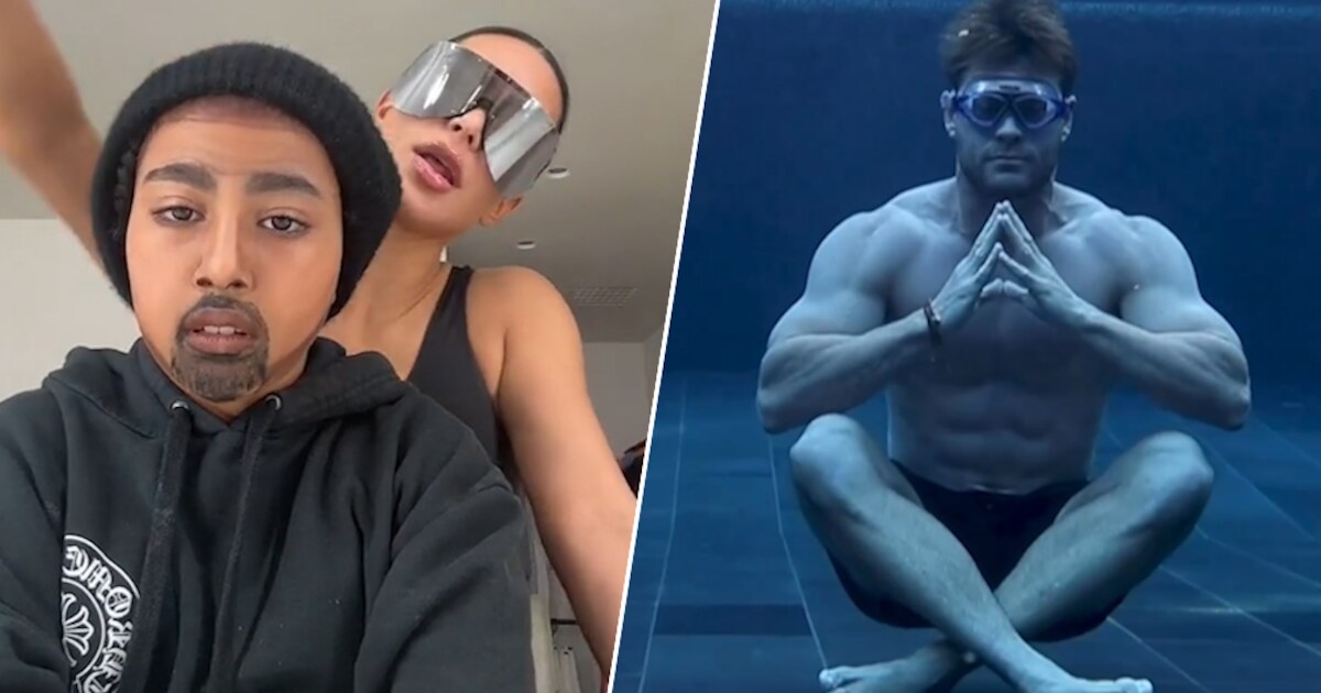 CELEB 24/7. North West verkleedt zich als haar vader Kanye ‘Ye’ West en ...