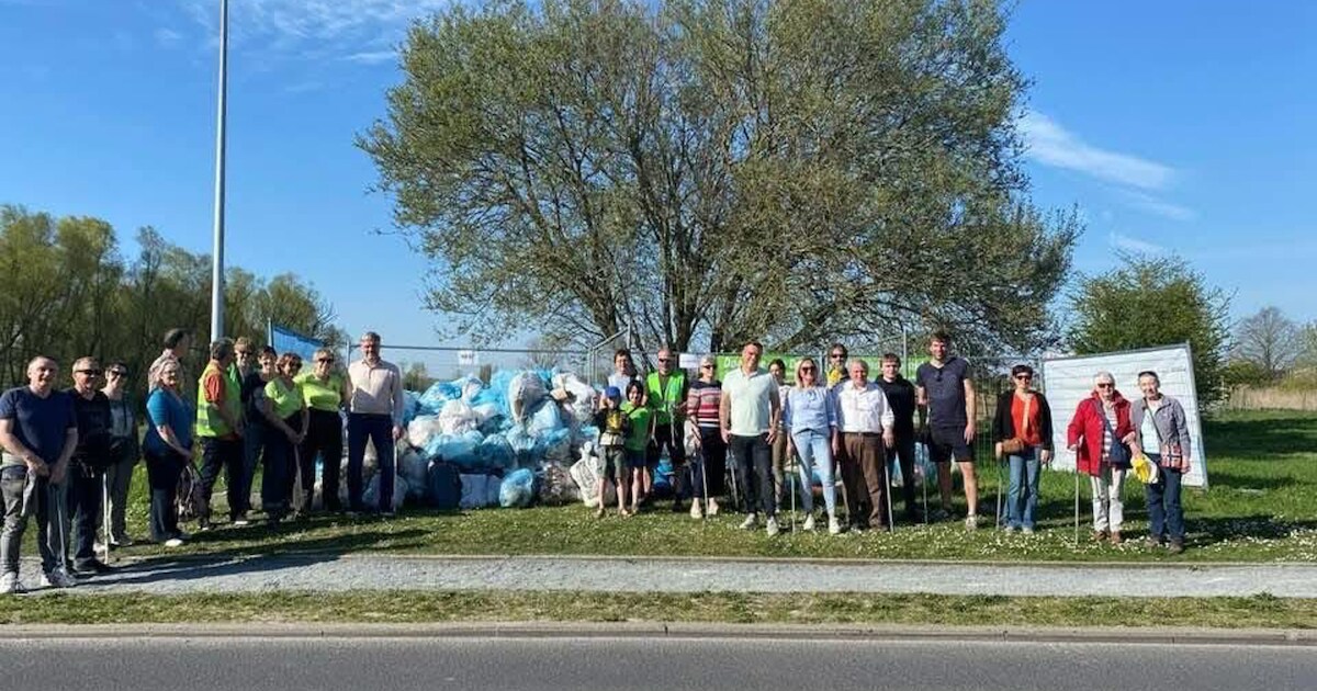 245 helden haalden zwerfvuil op in Erpe-Mere: “Bijna 123 kilometer aan opgeruimde straten ...