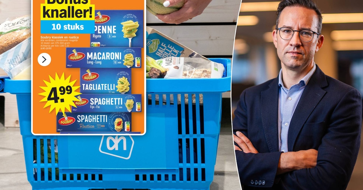 10 pakken pasta voor 4,99 euro. Nieuwe stunt van Albert Heijn doet ...