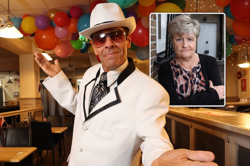 Open ruzie tussen imitator Jurgen Dilano en Marina Wally: “Ze heeft me ...