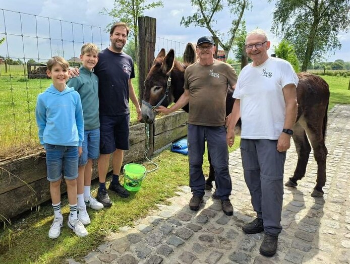 Met ezel Berry op doortocht in de Kattenstad: “Een koppig, maar heel ...