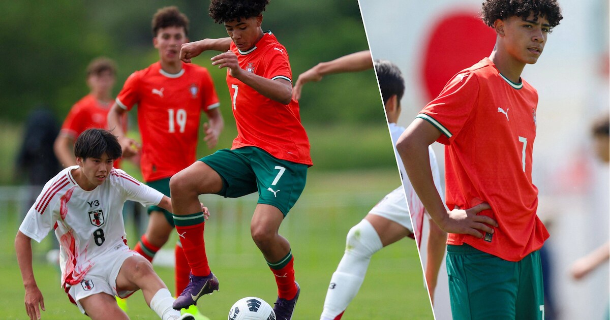 “Ik ben ontzettend trots op je”: Cristiano Ronaldo Jr. (14) maakt ...