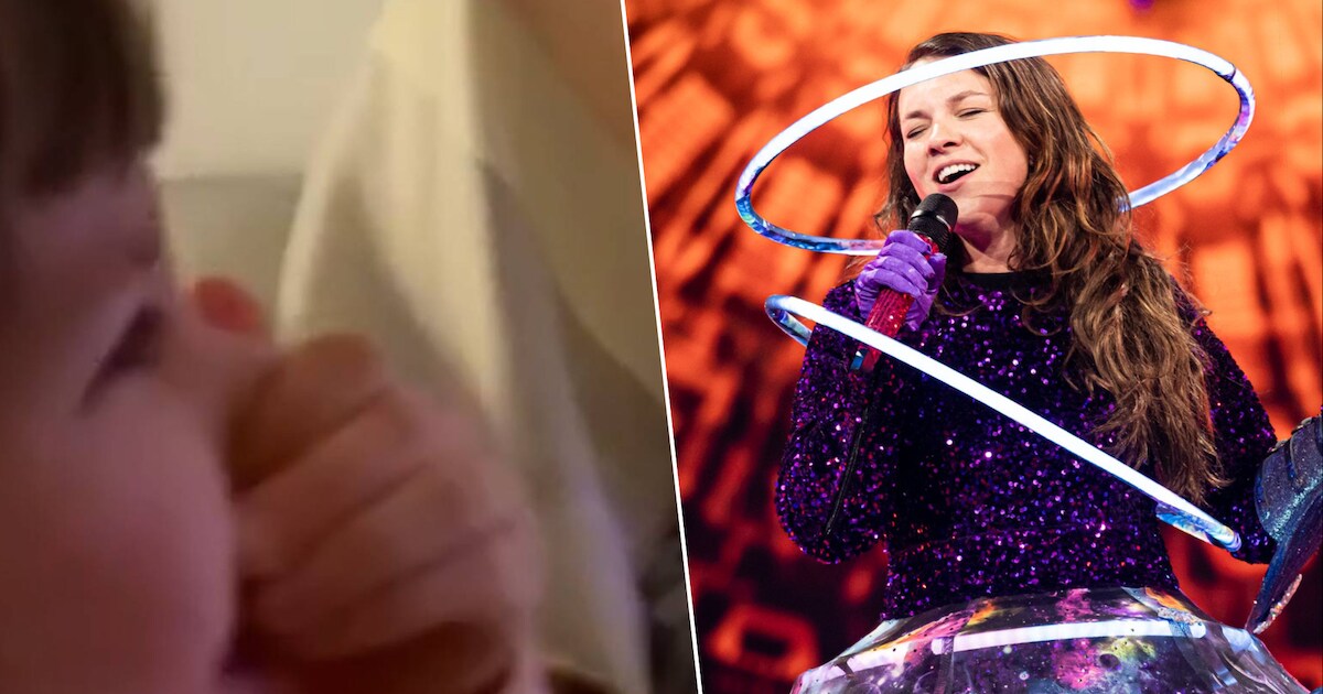 Kinderen Siska Schoeters wisten snel dat mama Kosmos was in ‘The Masked ...