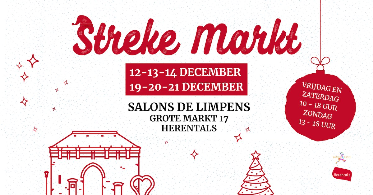 Herentals luidt eindejaarsperiode in met sfeervolle Streke Markt ...