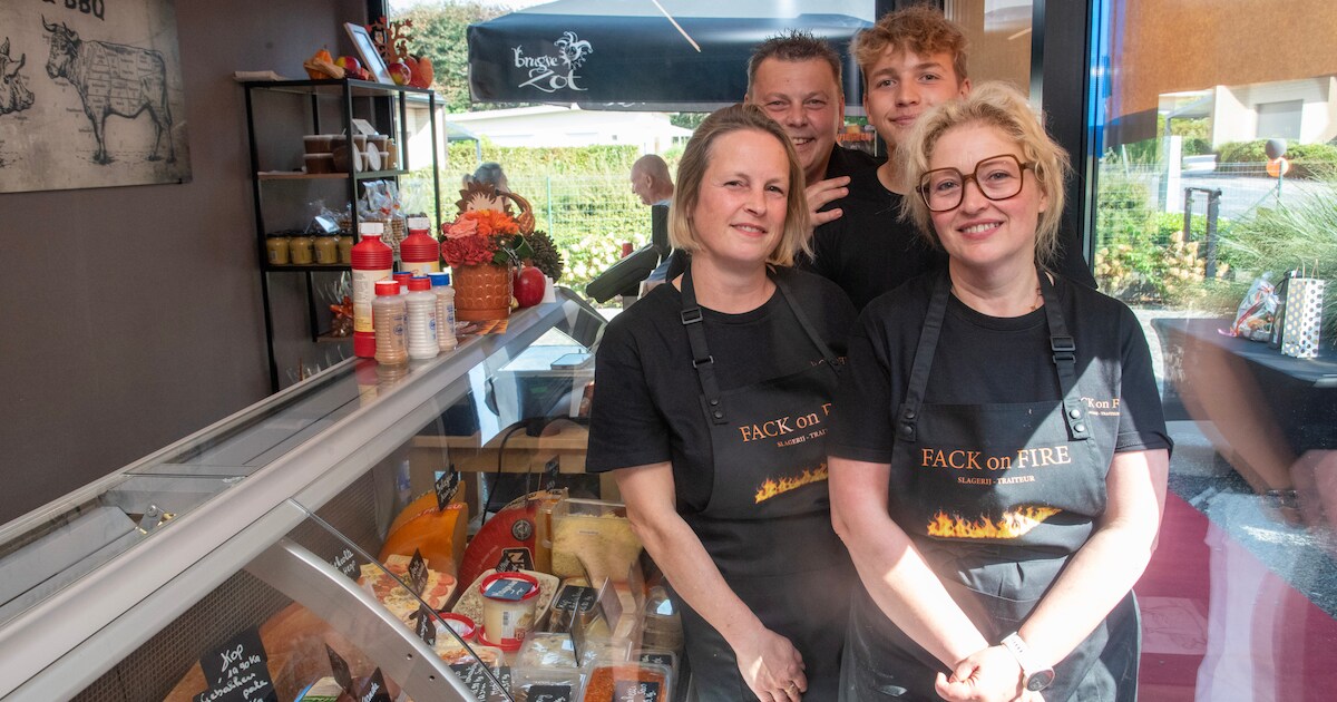 Slagerij Fack heropent enkele weken na sluiting in koelcontainer ...