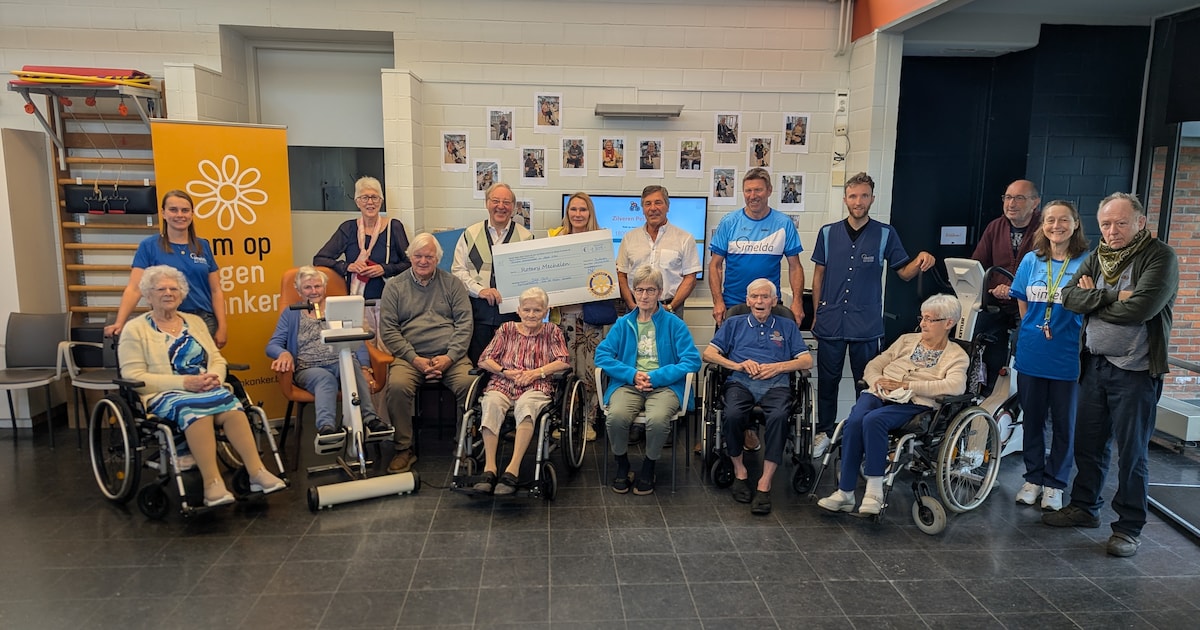 Woonzorgcentrum Den Olm fietst 1.809 kilometer voor Kom op tegen Kanker ...