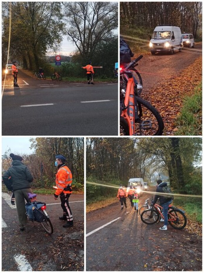 10 processen-verbaal na controle op fietsverlichting in Sint-Baafs ...