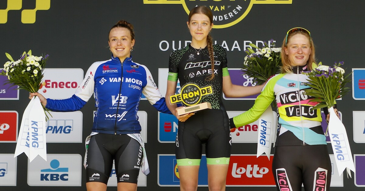 Anna Meeusen “dik tevreden” met tweede plaats in Ronde van Vlaanderen ...
