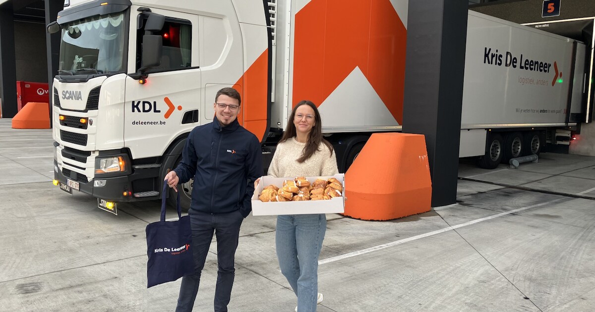 Transportbedrijf Kris De Leeneer trakteert chauffeurs op ‘Dag van de Vrachtwagenchauffeur ...