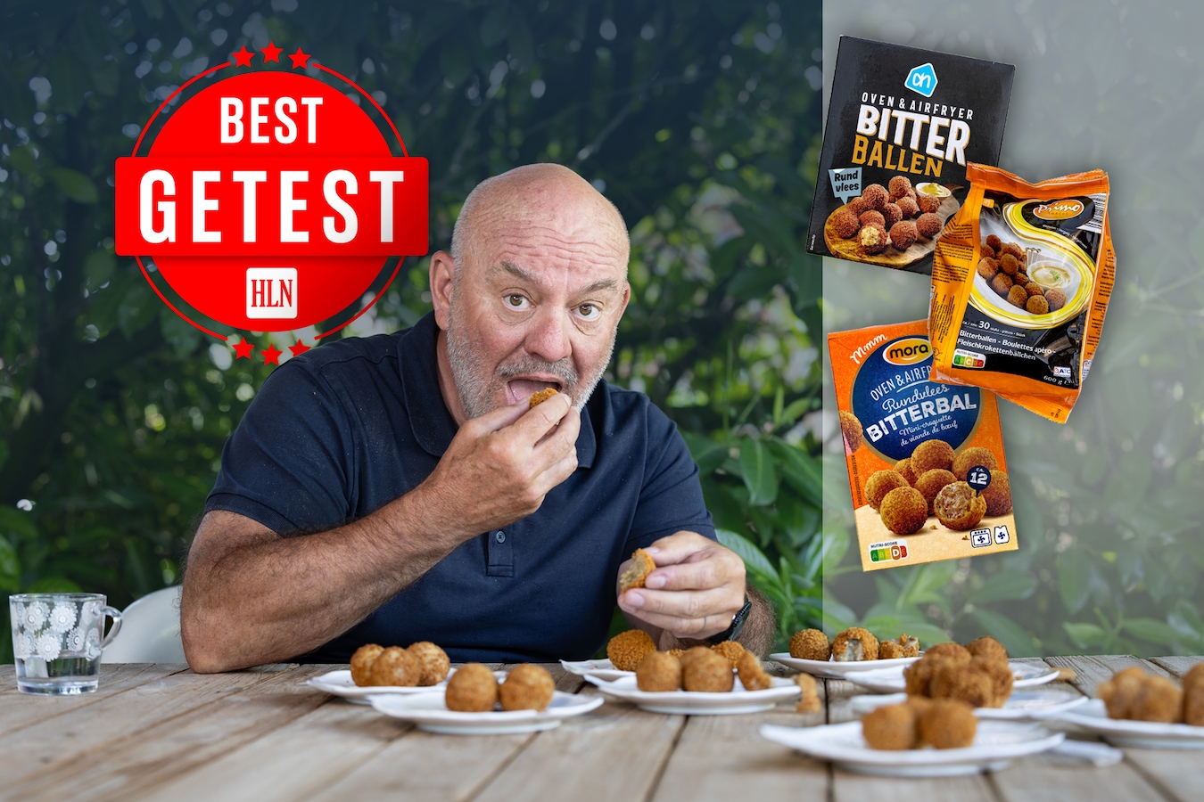 HLN-chef Piet Huysentruyt proeft 10 bitterballen uit de supermarkt en ...