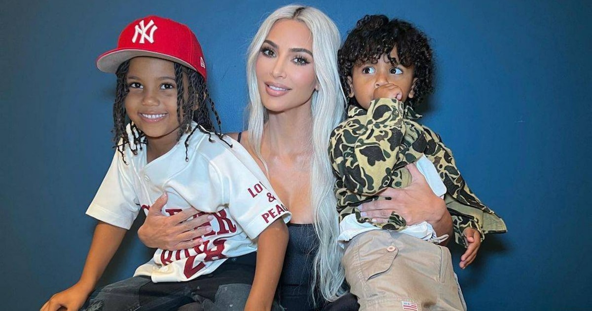 Kim Kardashian onthult dat haar zoon een zeldzame huidaandoening heeft ...