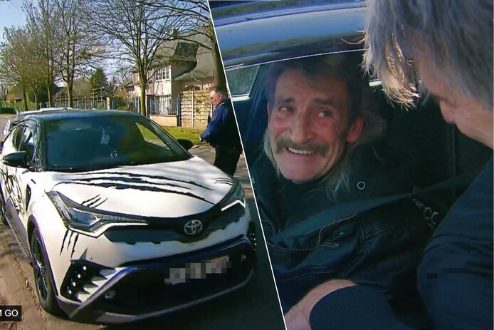 Getunede wagen heeft verrassende bestuurder in ‘Alloo bij de ...