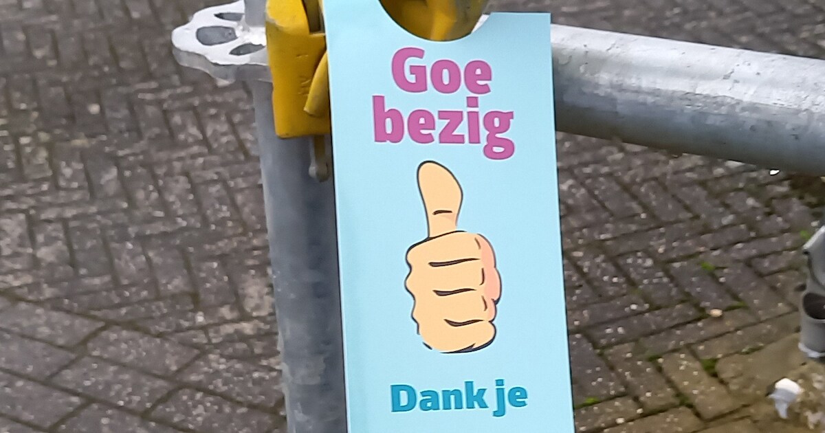 Haaltert beloont inwoners die ‘goe bezig’ zijn met duim omhoog ...