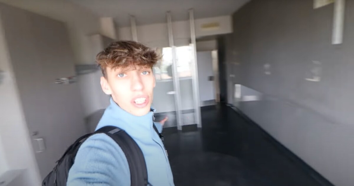 “Zelfs de lift werkt nog”: urban explorer Siaz (21) verkent verlaten ...