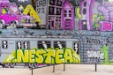 Zes street-art-legendes zetten gigantisch werk op blanke muur aan ...