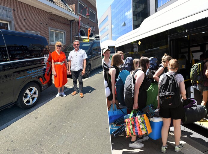 Taxichauffeurs moeten zes kilometer uit de buurt van Rock Werchter ...