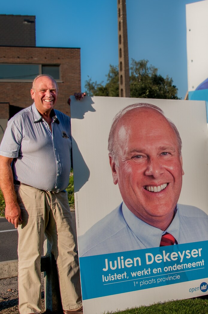 Dekeyser wint strijd verkiezingsborden | Haacht | hln.be