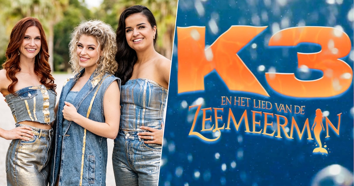 Hanne, Marthe en Julia eind 2024 voor het eerst samen op het grote scherm in nieuwe film ‘K3 en ...