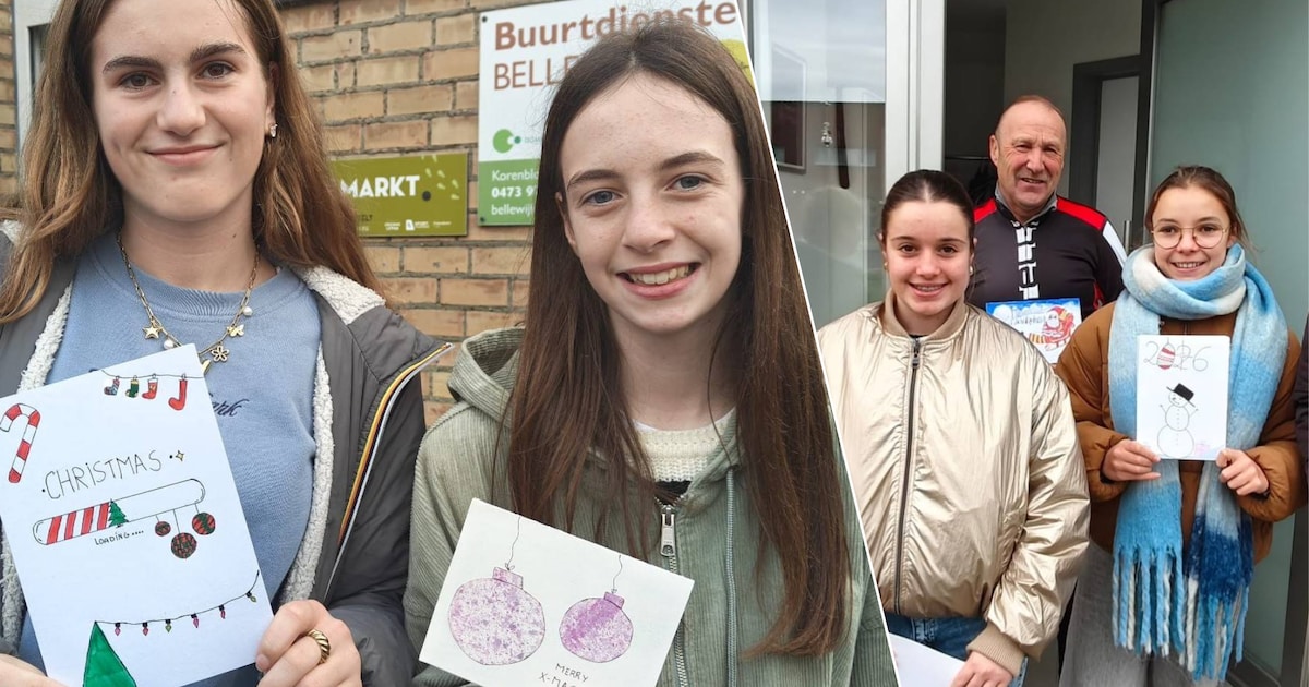 Hartverwarmende kerstactie in Bellewijk in Poperinge: jongeren ...