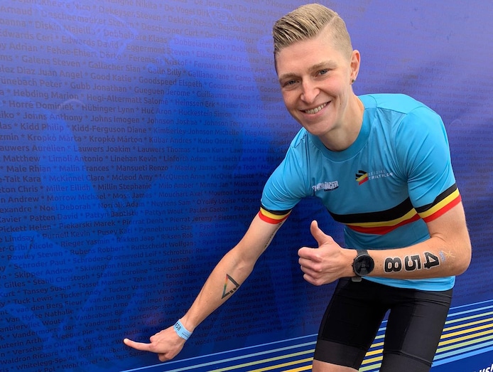 Nathalie Verschelden verovert zilver op EK halve triatlon: “Zelfs ...