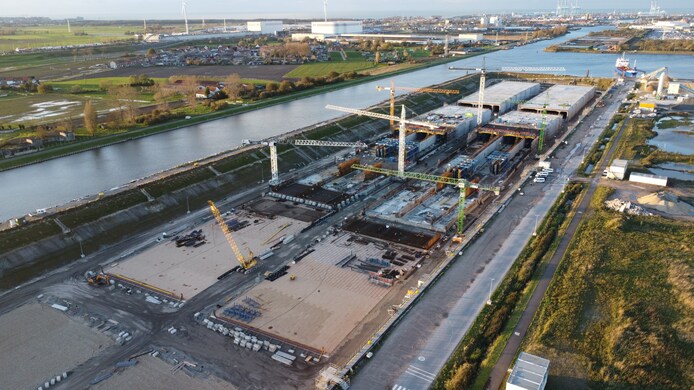 IN BEELD. Bouw ‘koninginnenstuk’ van Oosterweel gaat goed vooruit ...