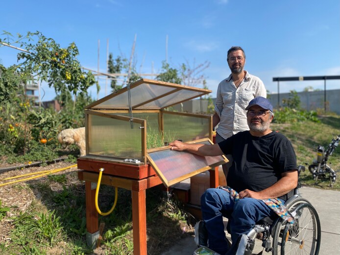 Buurtbewoners maken gedeelde moestuin toegankelijk voor ...
