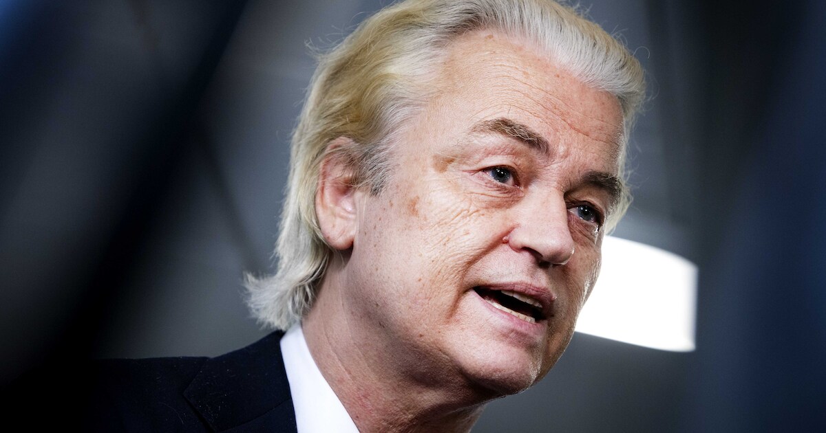 Nederlands toppoliticus Geert Wilders komt één dag voor de verkiezingen ...