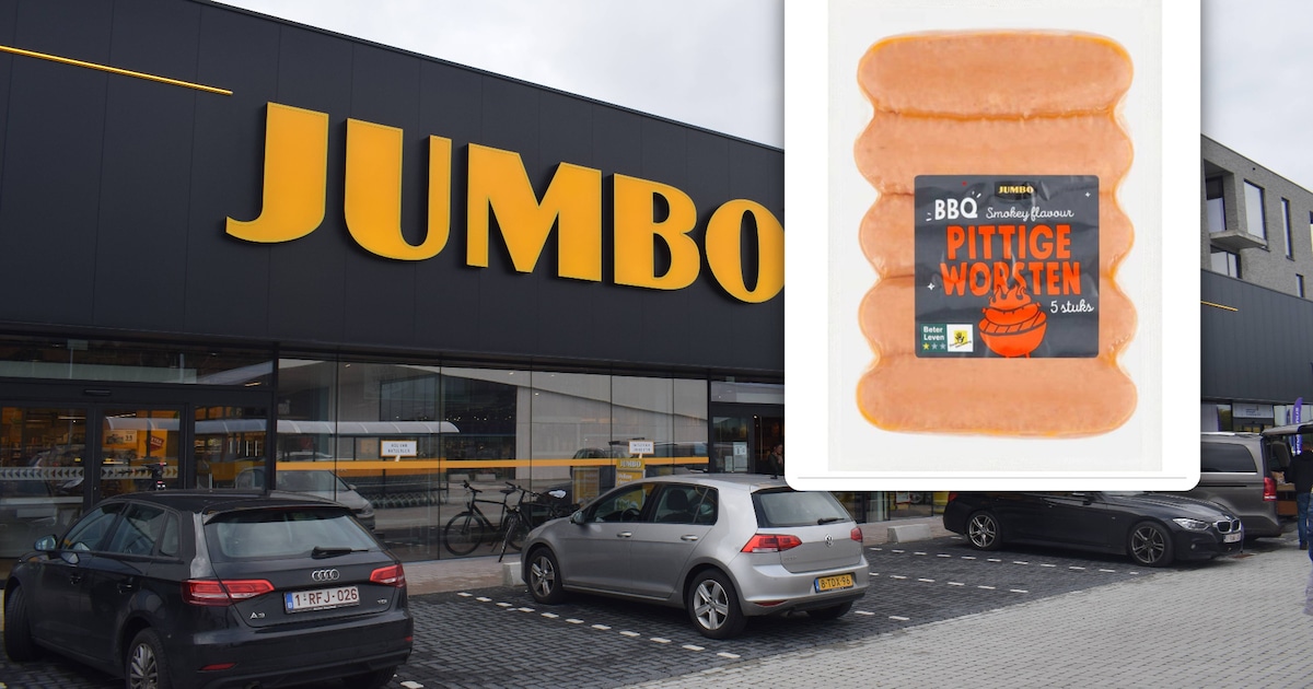 Jumbo roept “BBQ Pittige Worsten” terug door fout etiket: risico voor ...