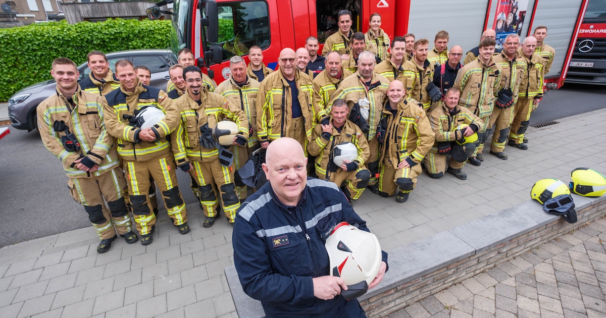 Luitenant Pierre Van Sand (66) stopt na veertig jaar bij de brandweer ...