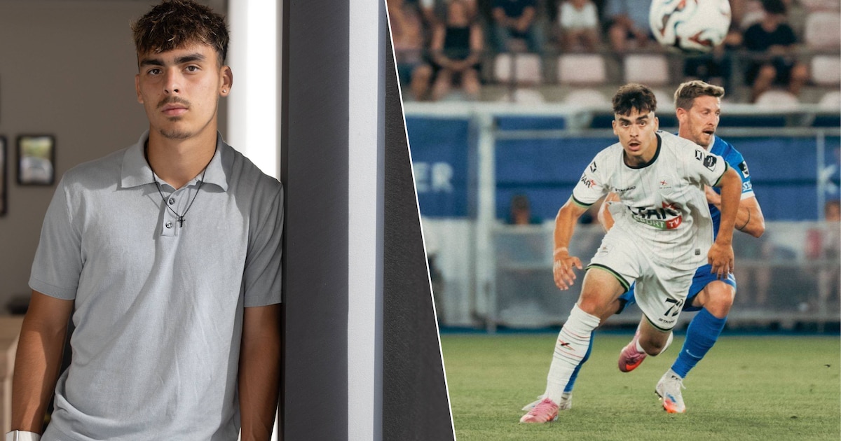 Sebastian (18) maakt debuut bij OH Leuven tegen oude jeugdclub KRC Genk ...