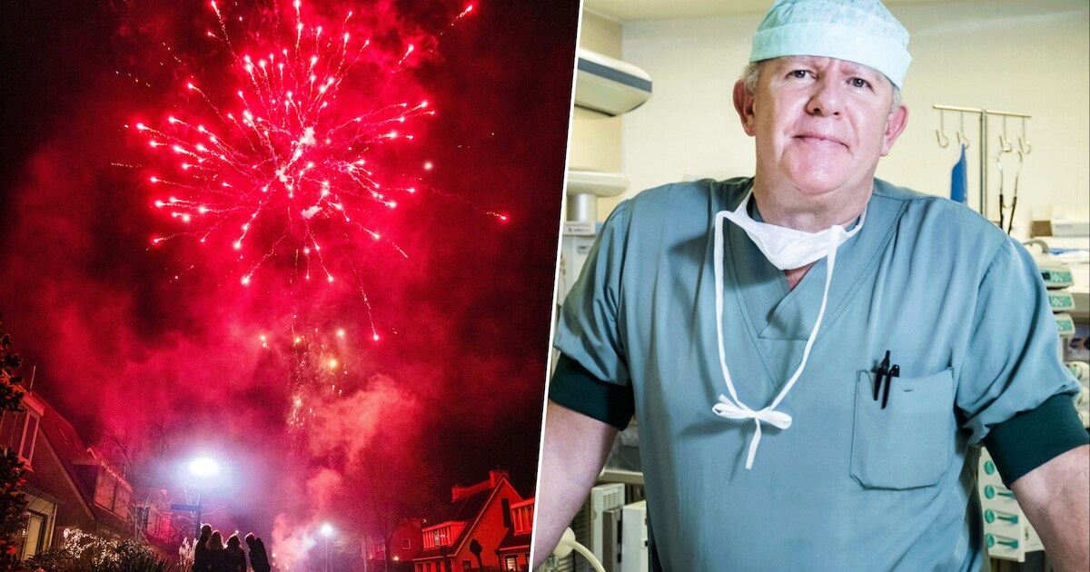 Deze brandwondenchirurg kreeg vijf slachtoffers binnen op oudjaar en ...