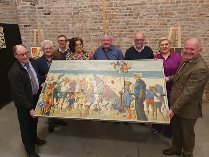 Kunstenaar Romain Coemelck krijgt postuum eerbetoon, op dag dat hij 95 ...