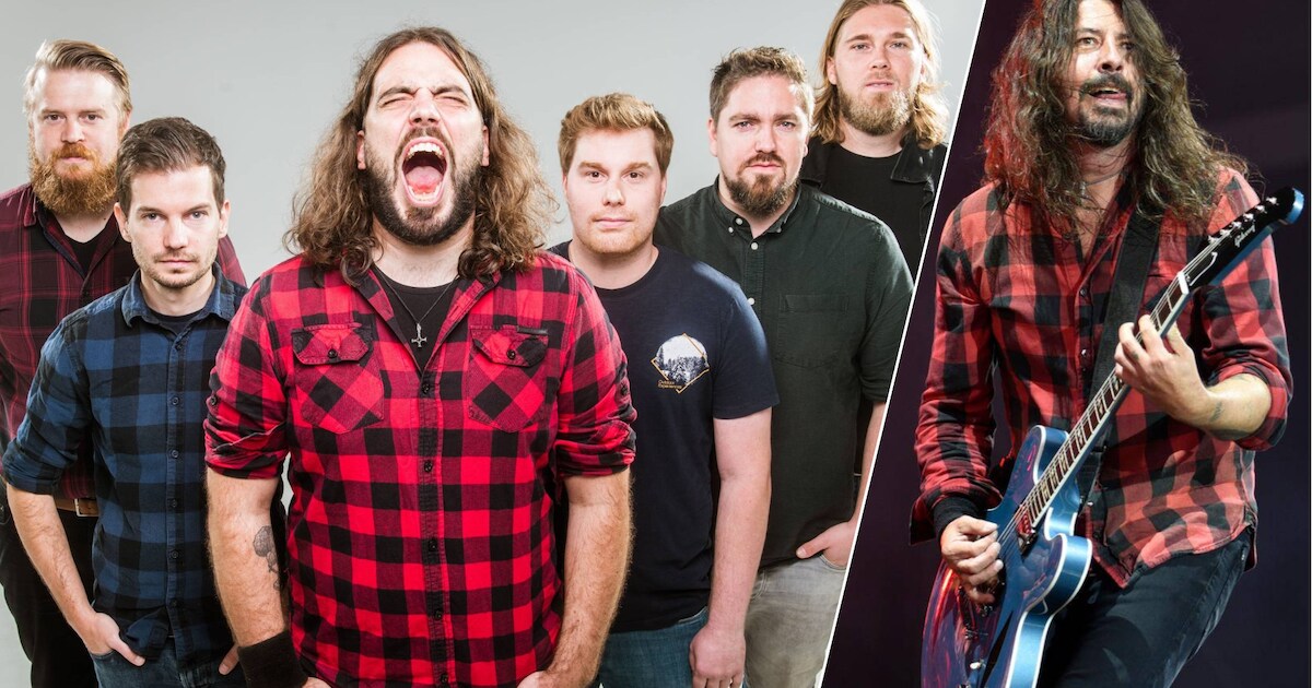 Foo Fighters tribute band uit Waasland speelt op Graspop Metal Meeting ...
