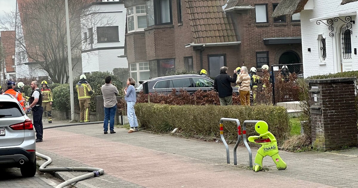 Brandweer blust kelderbrand in Edegem | Edegem | HLN.be