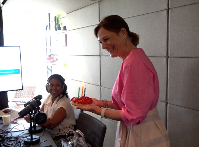 Birgit Van Mol verrast de Mediawatchers met de kaap van 1 miljoen ...